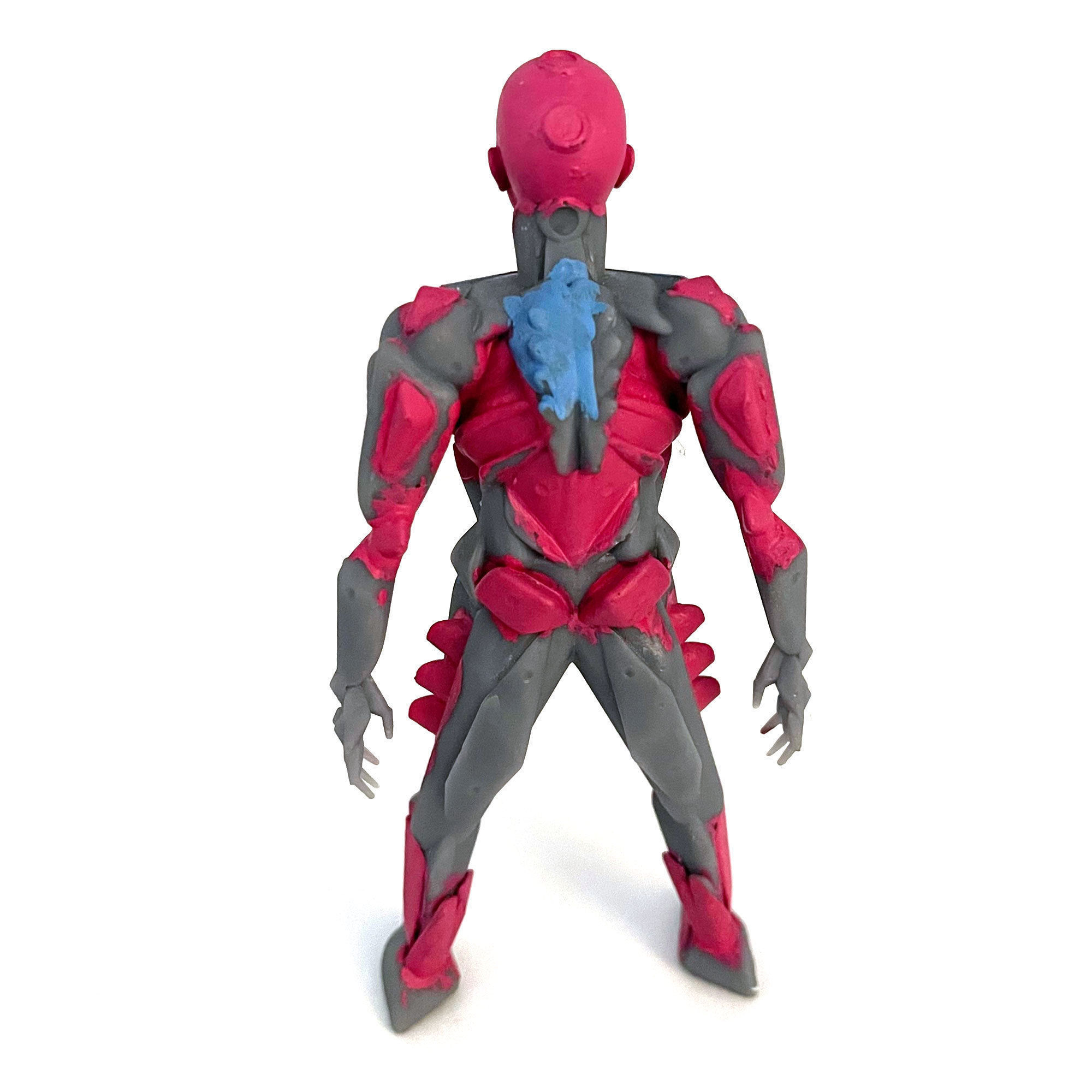 Sci-Fi Cyborg Figure STL 3d Print File Royalty Free 3D model 3D ...