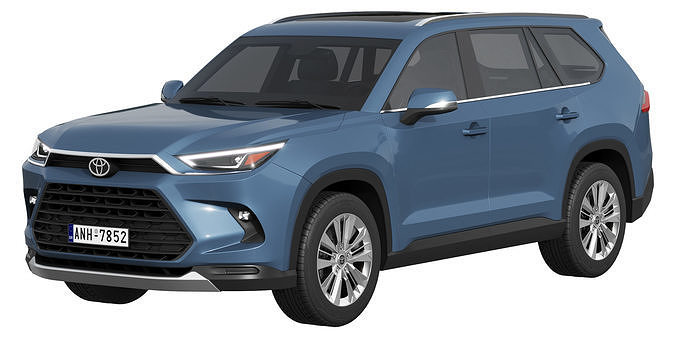 Toyota Grand Highlander 3D model | CGTrader