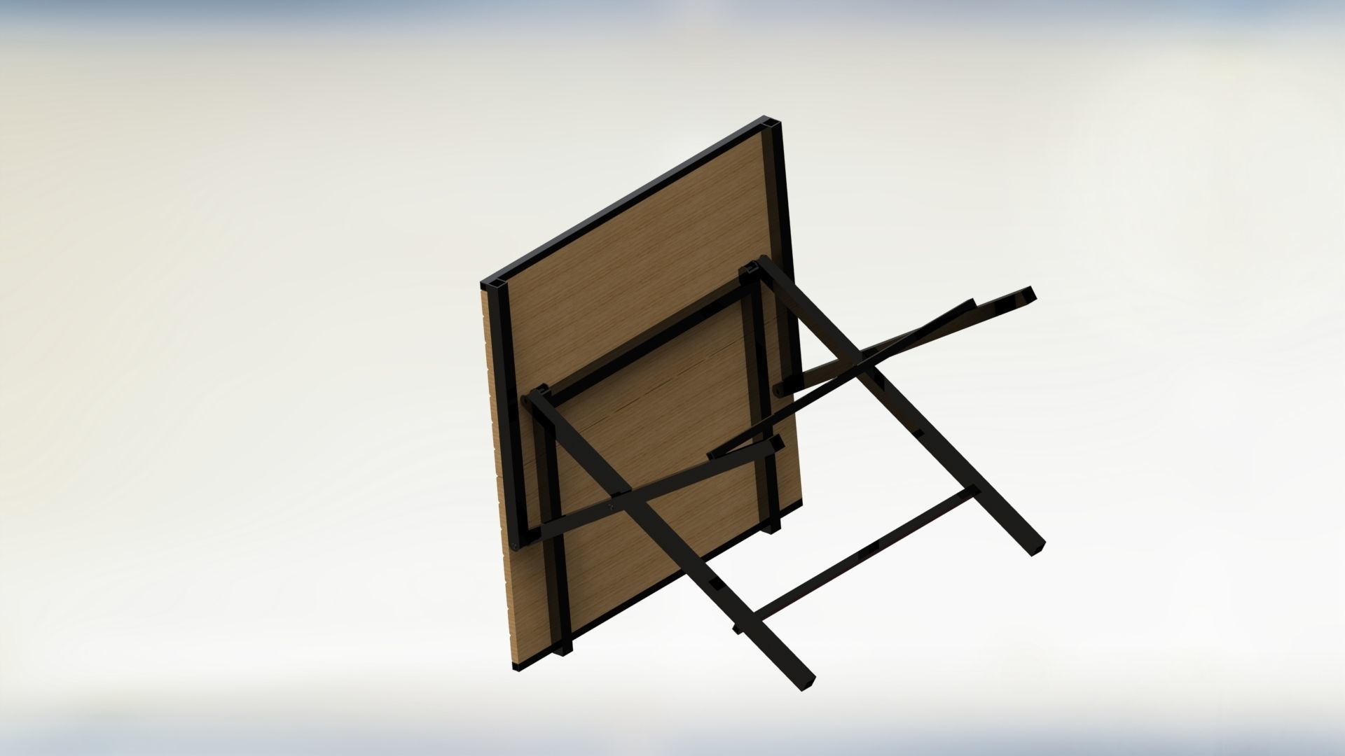 Travel Table 3D model 3D printable | CGTrader