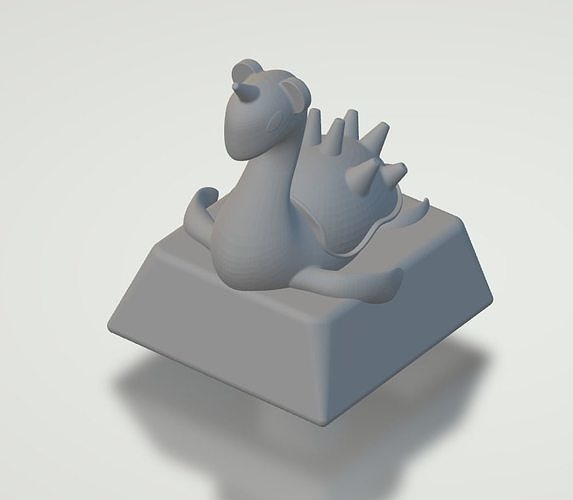 key cap 1u row 1 3d printer 3D model 3D printable | CGTrader