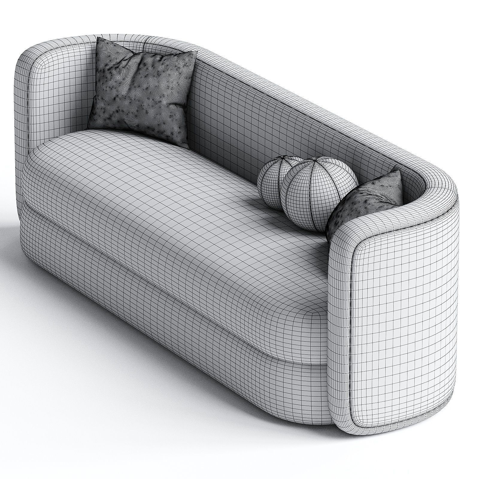 LAINE SOFA 3d model 3D model | CGTrader