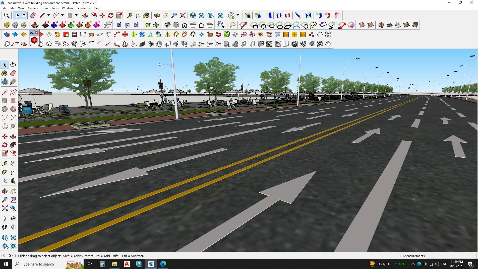 modular city road 3d model 3D model | CGTrader