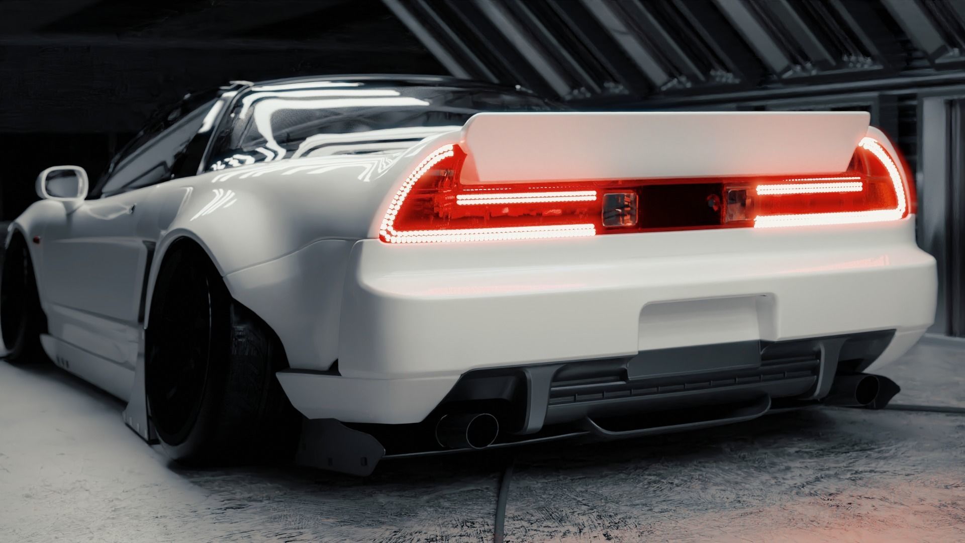 Highpoly Rigged Honda NSX Custom Design Blend File 3D model rigged ...