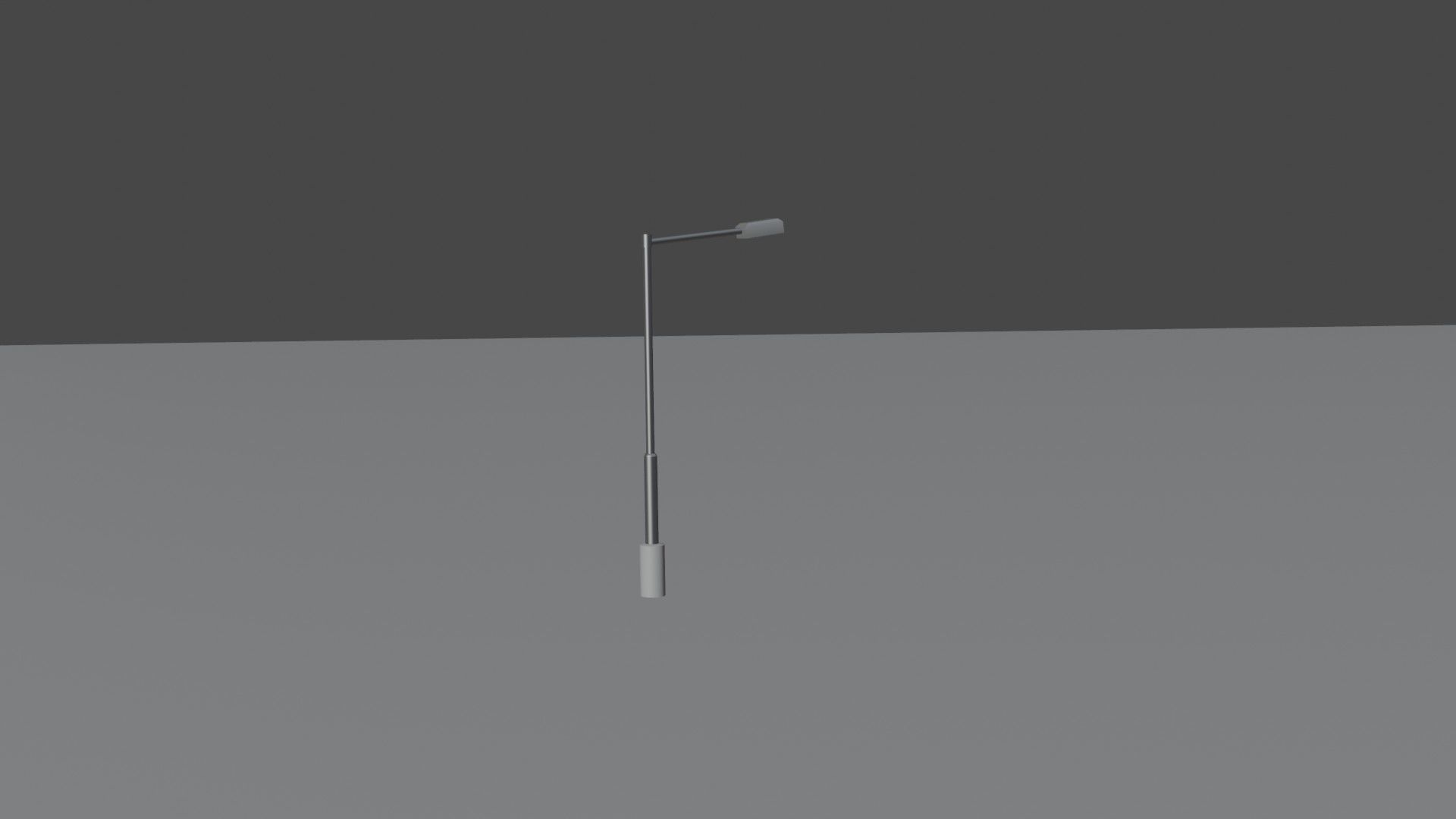 simple street light 3D model | CGTrader