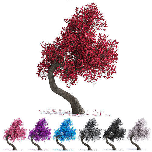 Fantasy tree free 3D model | CGTrader
