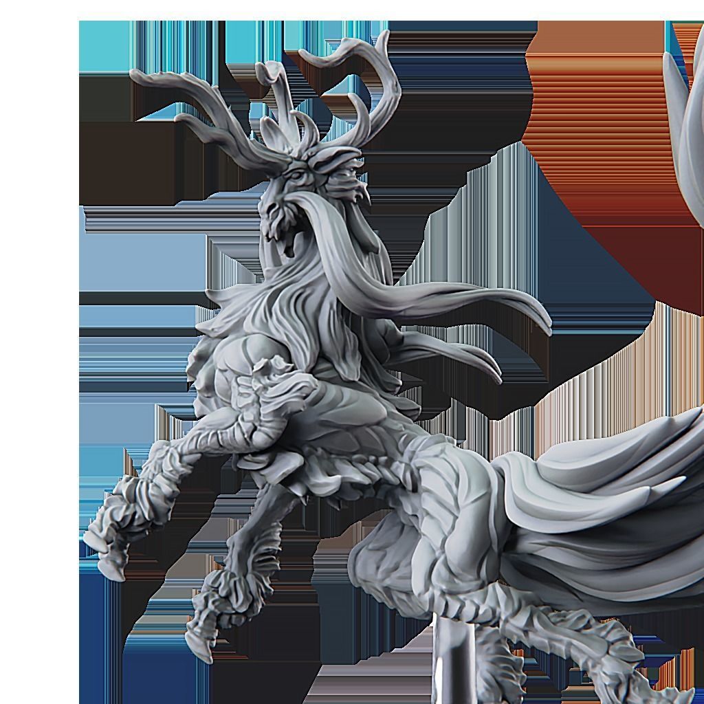 Ki Rin - 3D Printable TTRPG - PRESUPPORTED - 32mm Scale 3D model 3D ...