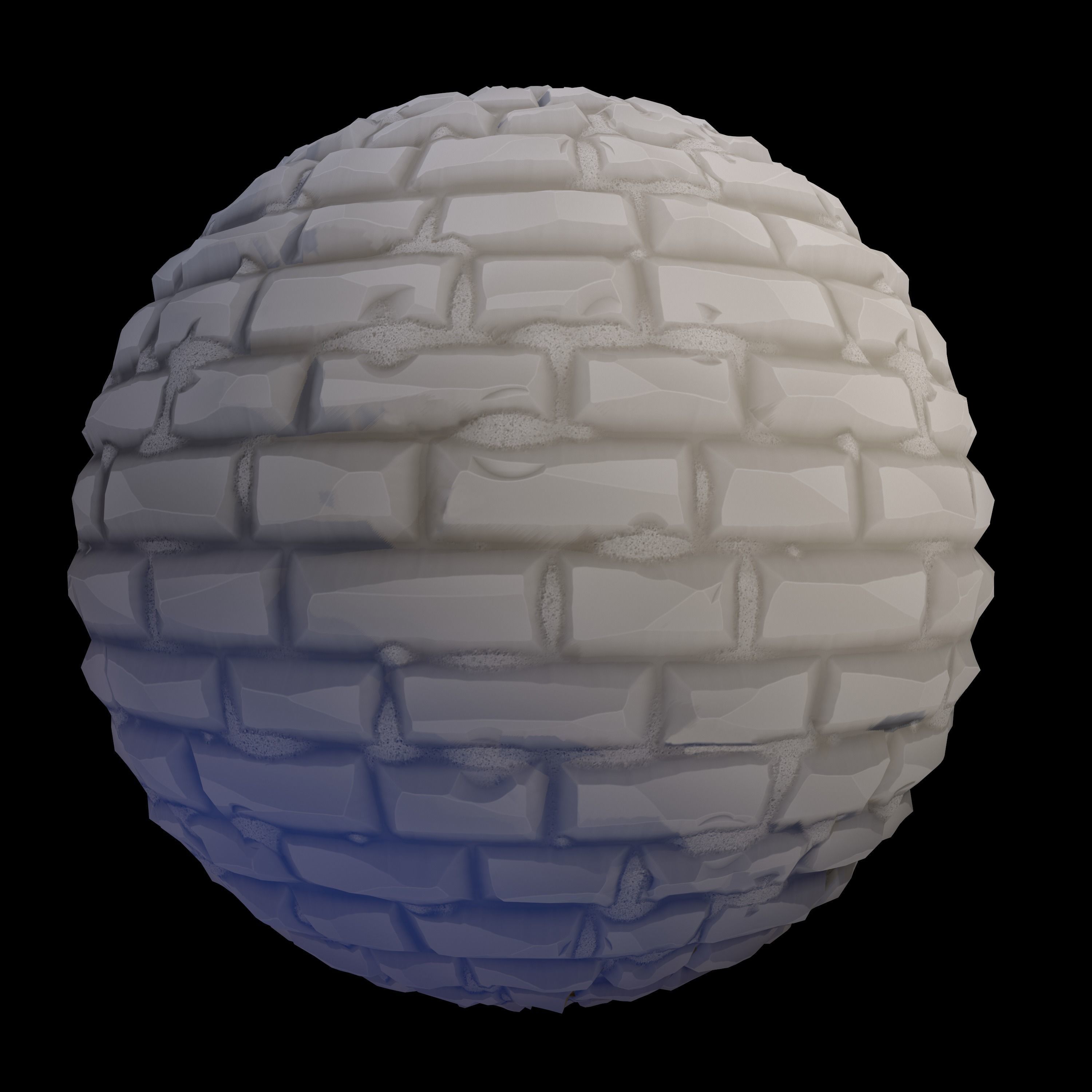 Texture Stylized Brick - PBR Texture VR / AR / low-poly | CGTrader