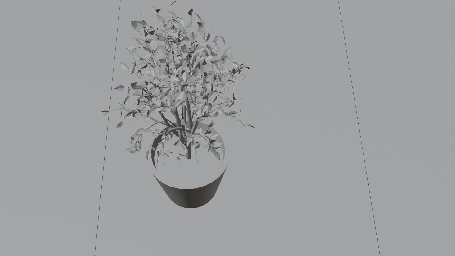 Simple Tree with pot free VR / AR / low-poly 3D model | CGTrader