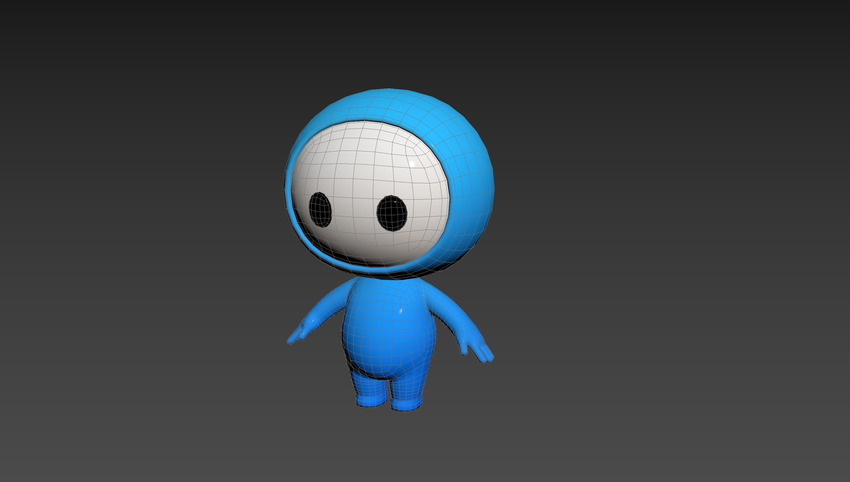 Character248 Rigged Mascot 3D model rigged | CGTrader