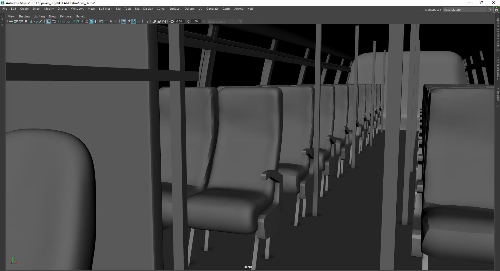 Bus 3D model P8000 BMR Classic 3D model | CGTrader