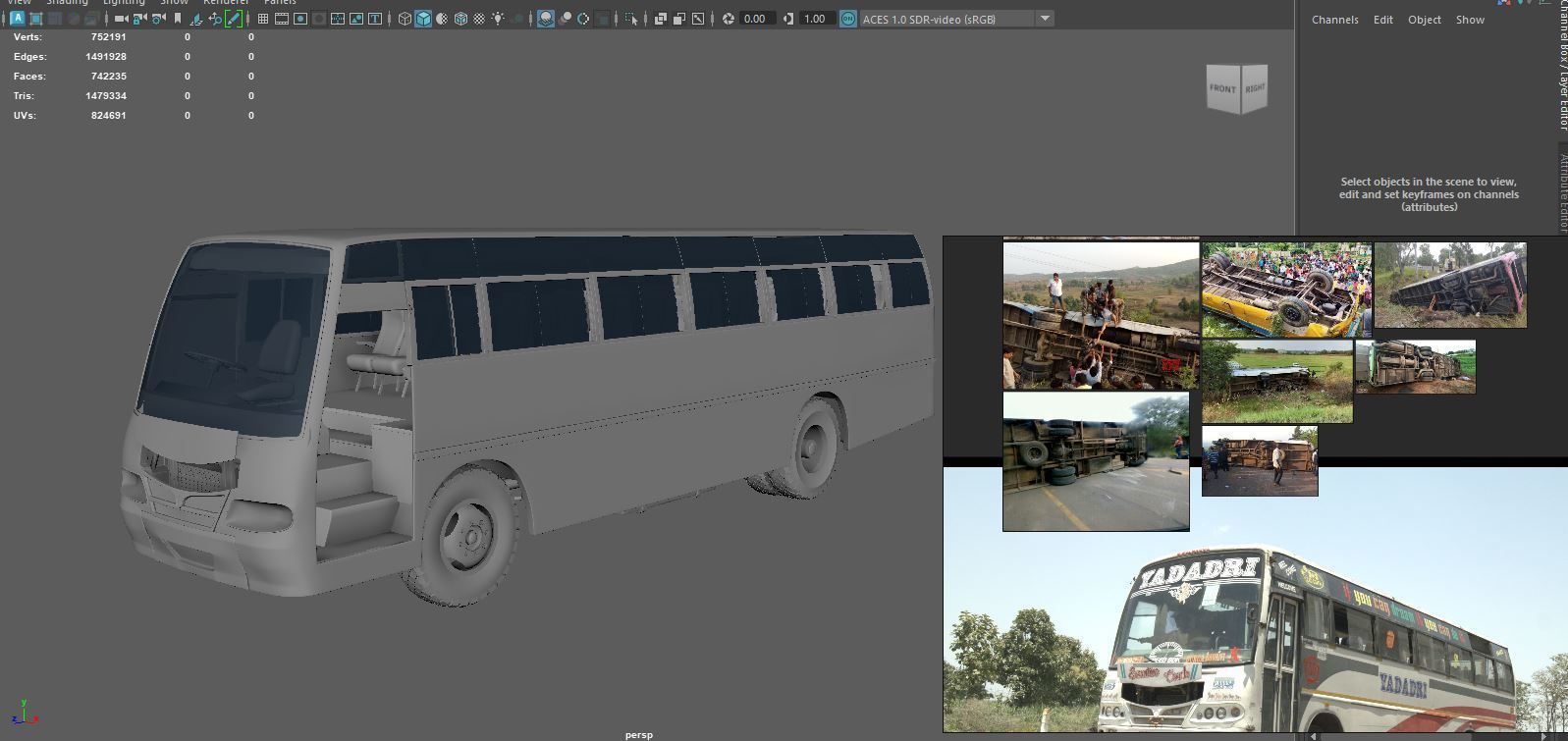 Bus 3D model P8000 BMR Classic 3D model | CGTrader