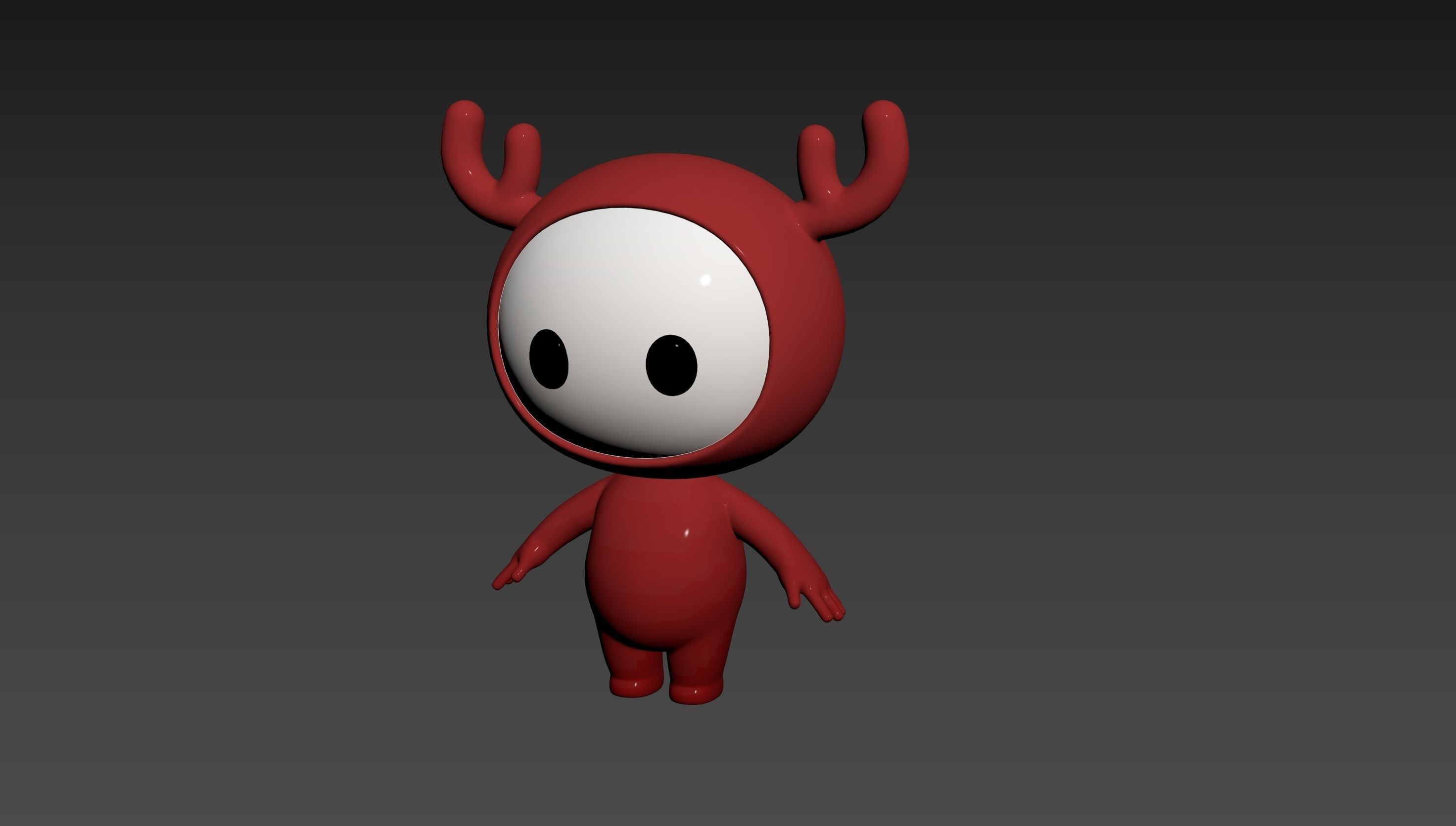 Character250 Rigged Mascot 3D model rigged | CGTrader
