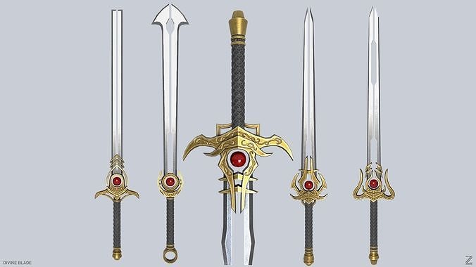 Divine blade collection VR / AR / low-poly | CGTrader