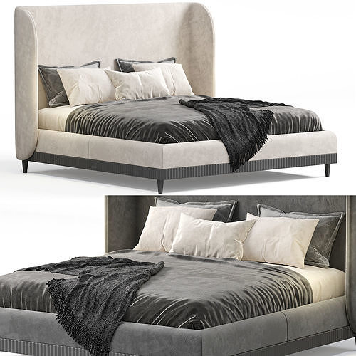 Tyler Bed 3d Model Cgtrader