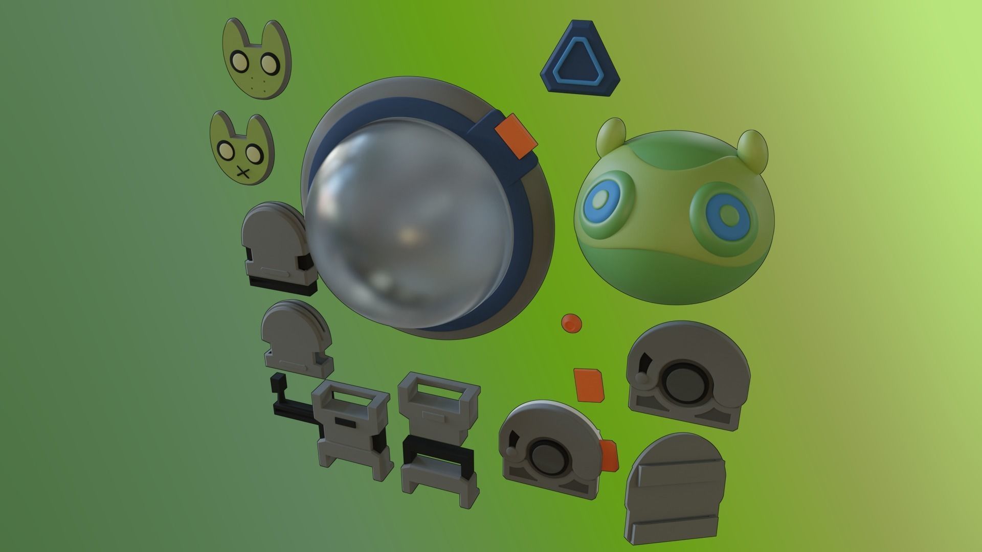 GEKKO VALORANT 3D PRINT COSPLAY 3D model 3D printable | CGTrader