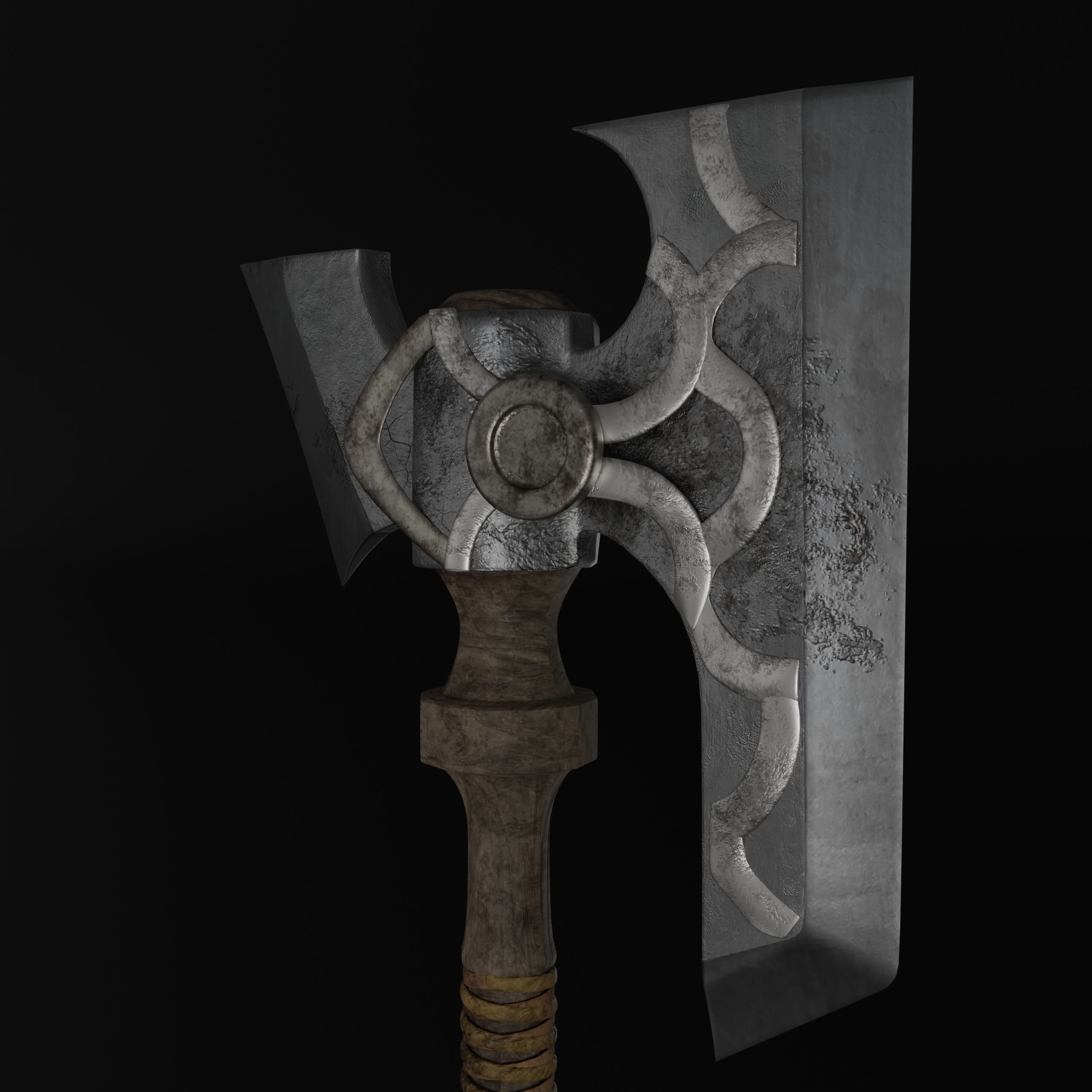 Great Axe 3D model | CGTrader
