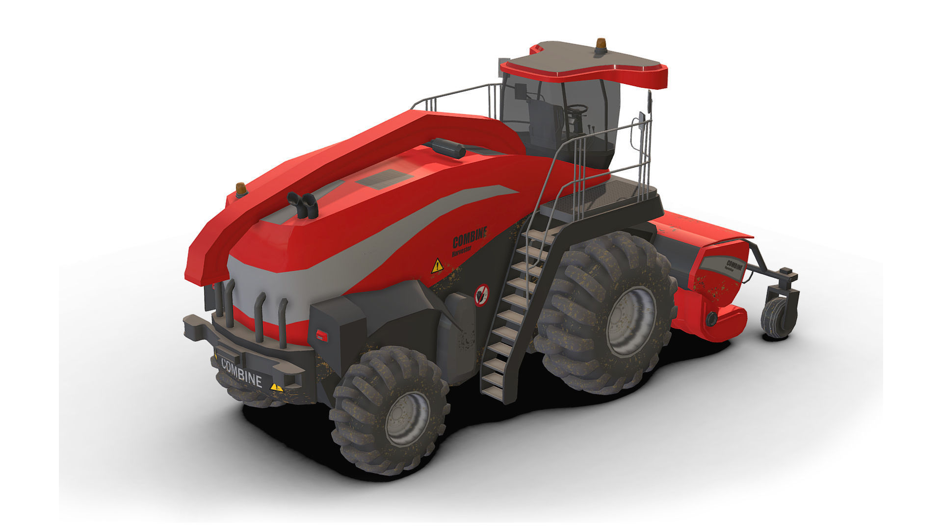 3D model Combine Truck VR / AR / low-poly | CGTrader