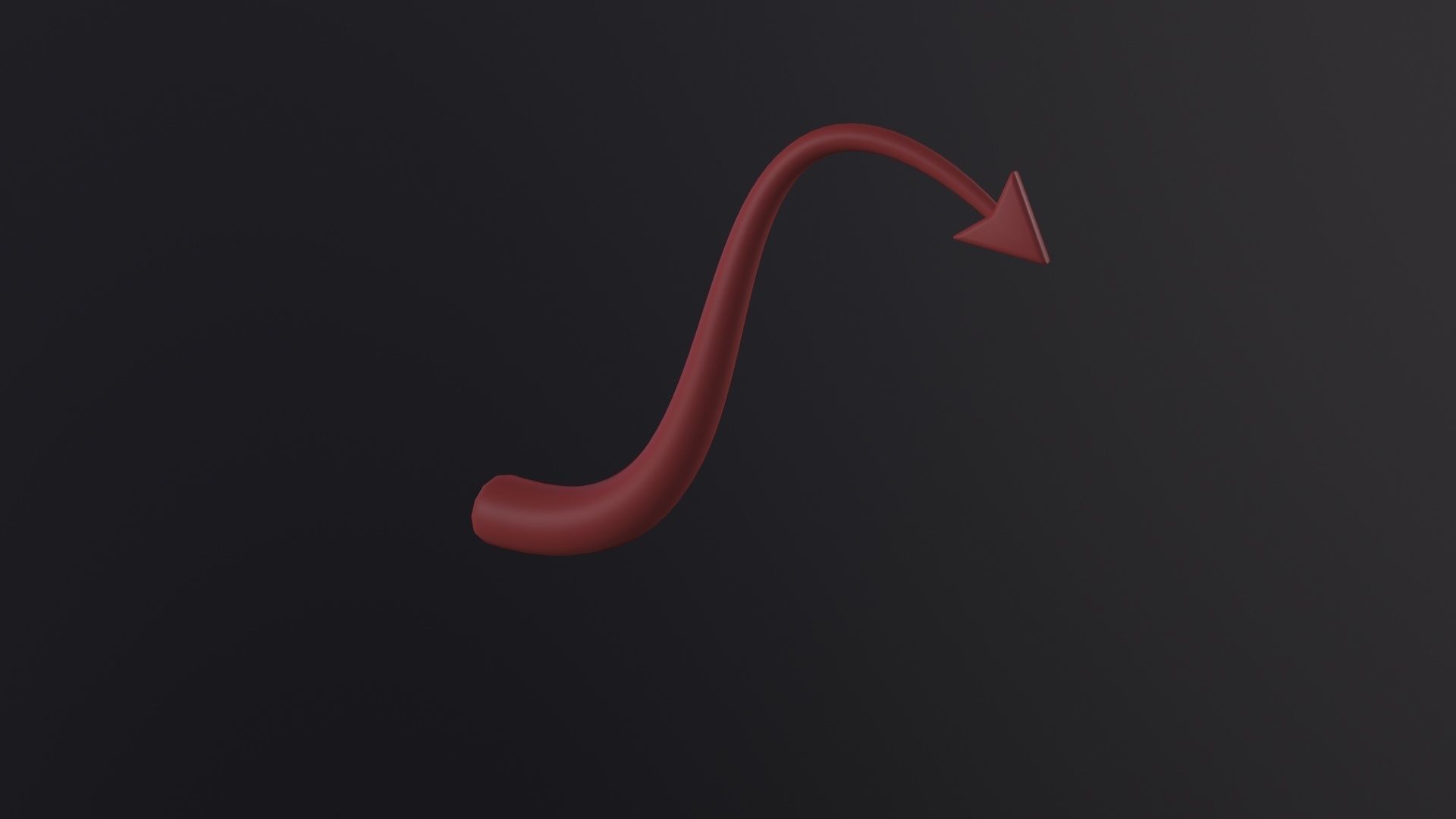 3D model Devil Tail 3D Model VR / AR / low-poly | CGTrader