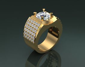 Gold ring 3D Printing Models | CGTrader