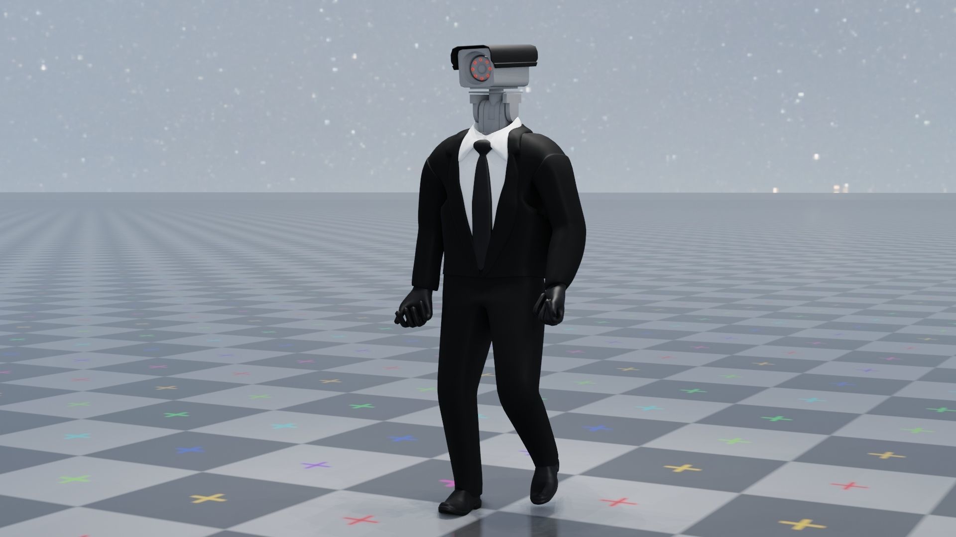 3D model Camera man skibidi toilet VR / AR / low-poly | CGTrader