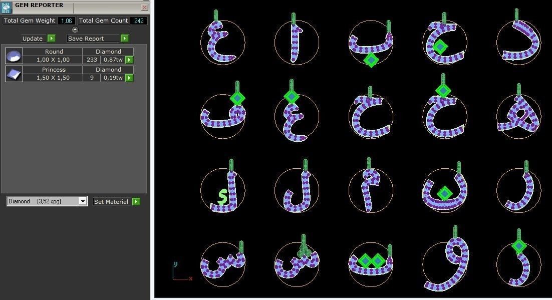 ARABIC ALPHABET 3D model 3D printable | CGTrader