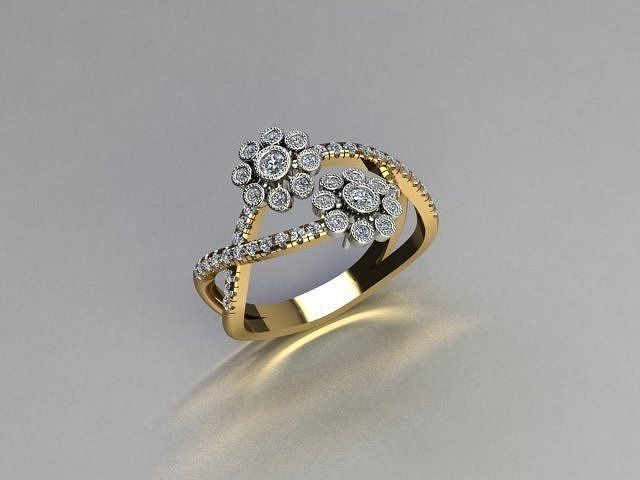 jewelry ring 3D model 3D printable | CGTrader