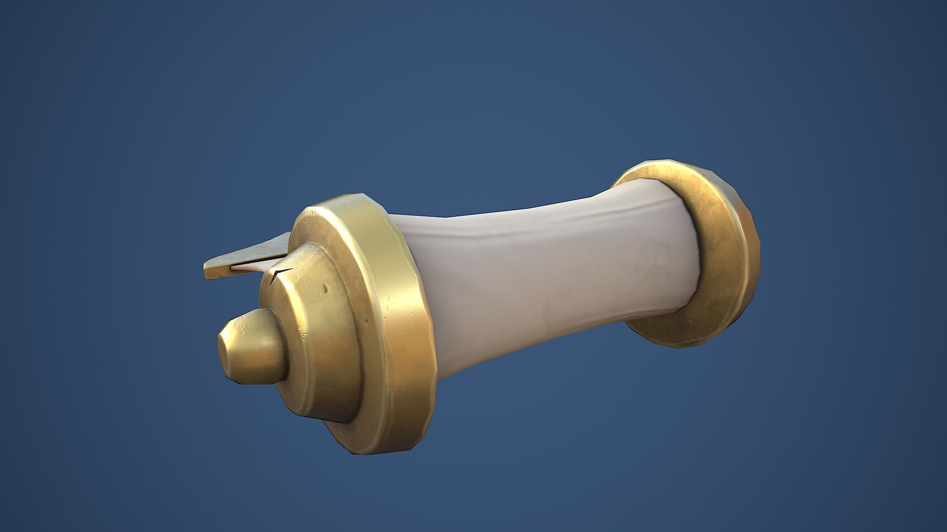 3D model Stylized Big Scroll VR / AR / low-poly | CGTrader