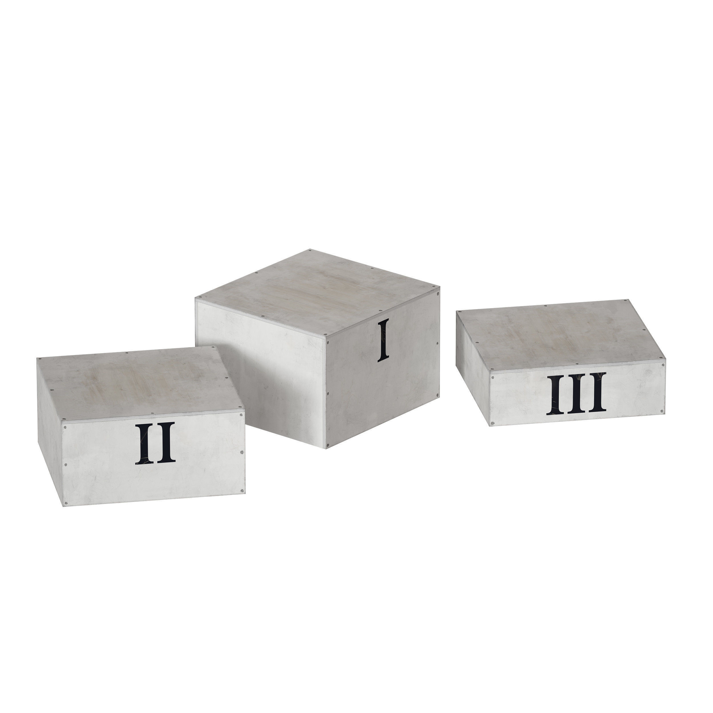 Award sports pedestal podium Plywood box 3D model | CGTrader