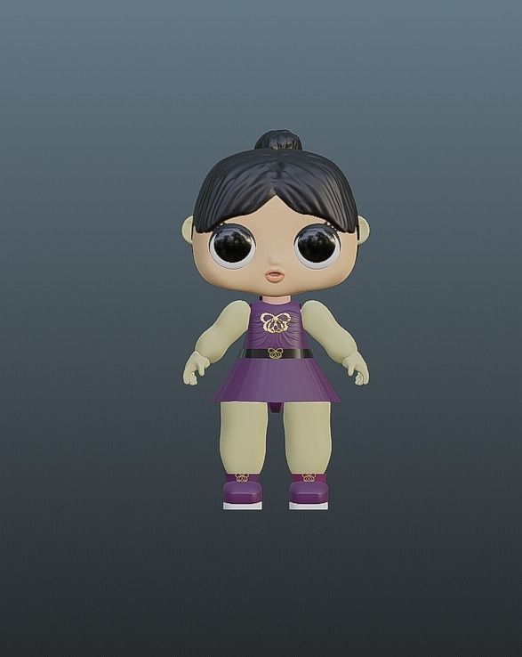 Lol Doll - version 4 3D model 3D printable | CGTrader