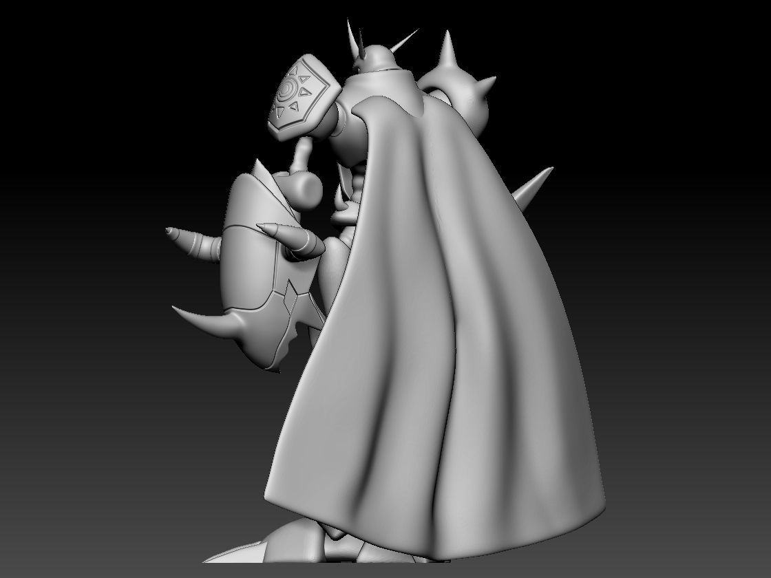 Omegamon 3D model 3D printable | CGTrader