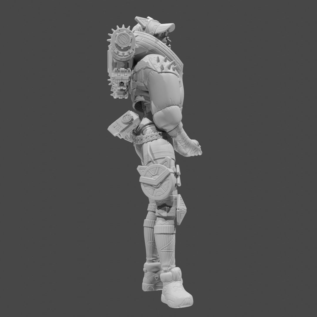 Apex Legends Character 3D Print OBJ STL File Wattson 2 3D model 3D ...