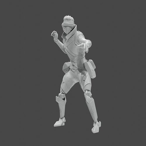 Apex Legends Character 3D Print OBJ STL File Octane 2 3D model 3D ...