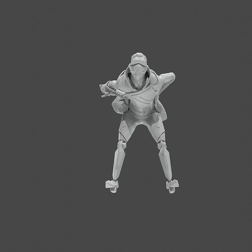 Apex Legends Character 3D Print OBJ STL File Octane 3 3D model 3D ...