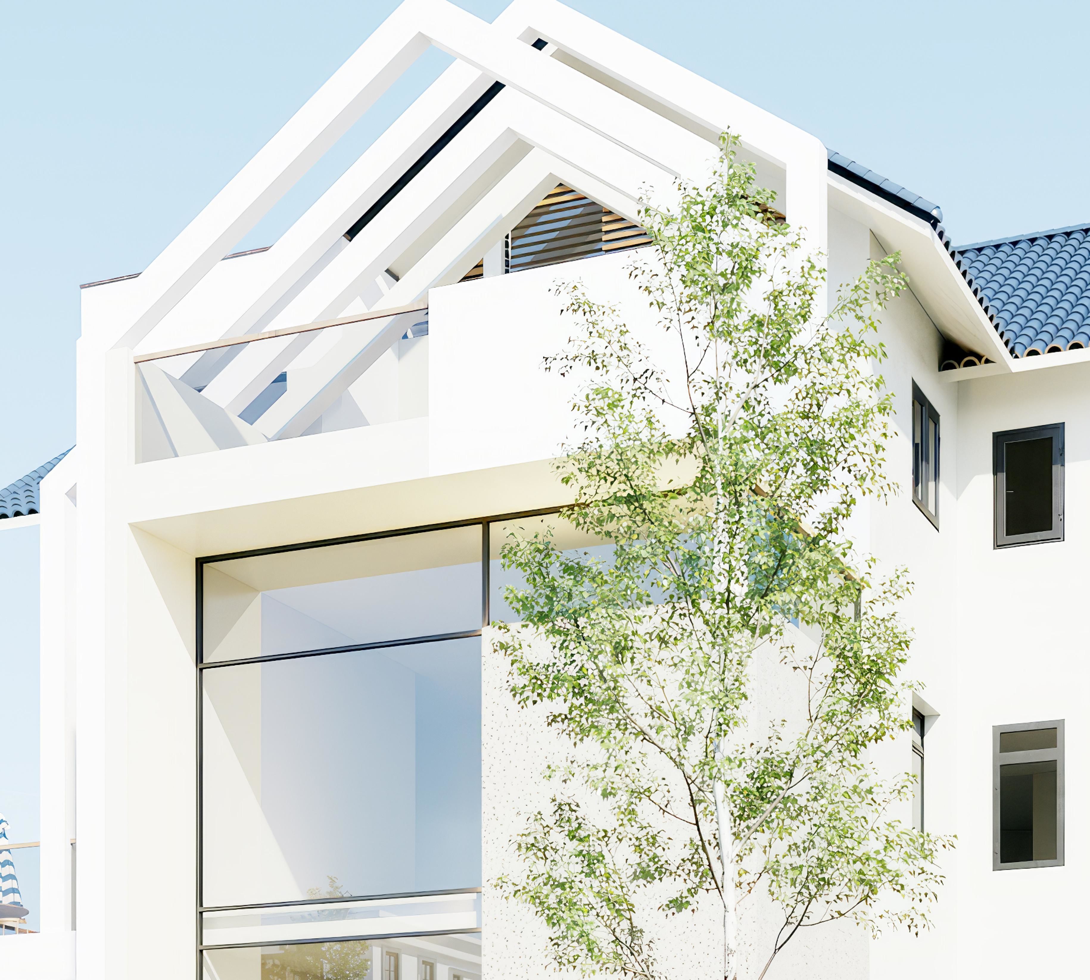 buildings Villa facade MAX Modern Texture | CGTrader