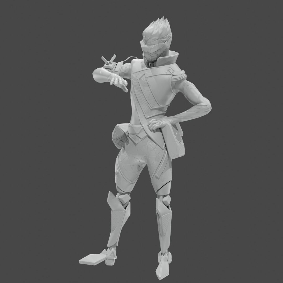 Apex Legends Character 3D Print OBJ STL File Octane 23 3D model 3D ...