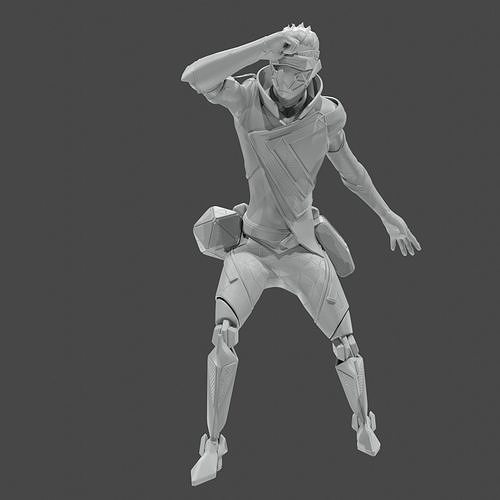 Apex Legends Character 3D Print OBJ STL File Octane 30 3D model 3D ...