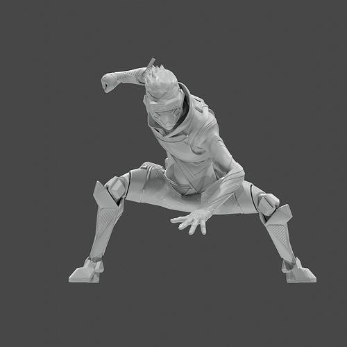 Apex Legends Character 3D Print OBJ STL File Octane 32 3D model 3D ...