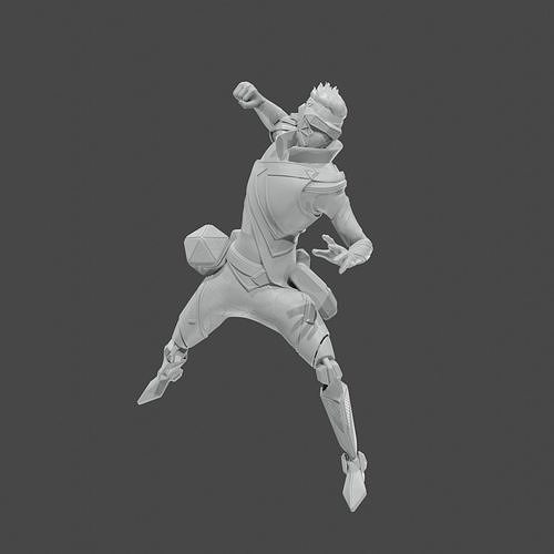 Apex Legends Character 3D Print OBJ STL File Octane 33 3D model 3D ...
