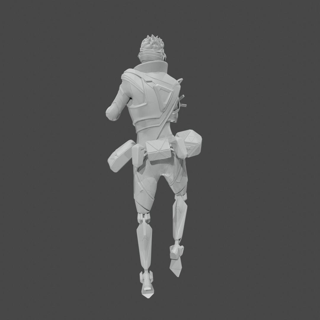Apex Legends Character 3D Print OBJ STL File Octane 34 3D model 3D ...
