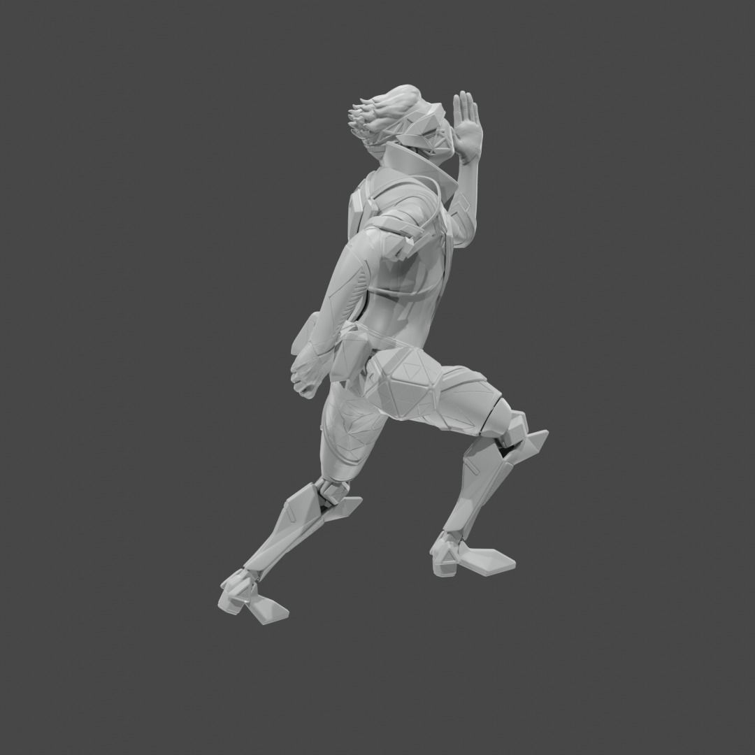 Apex Legends Character 3D Print OBJ STL File Octane 37 3D model 3D ...