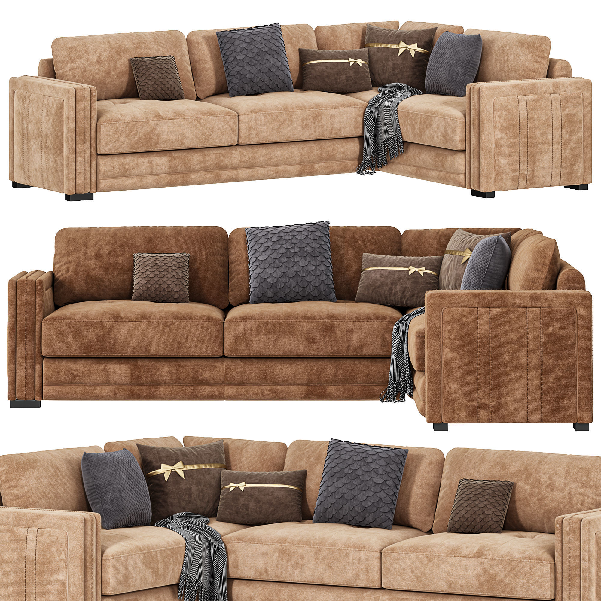 Huntsman Sofa By Sofology Collection 3D model | CGTrader