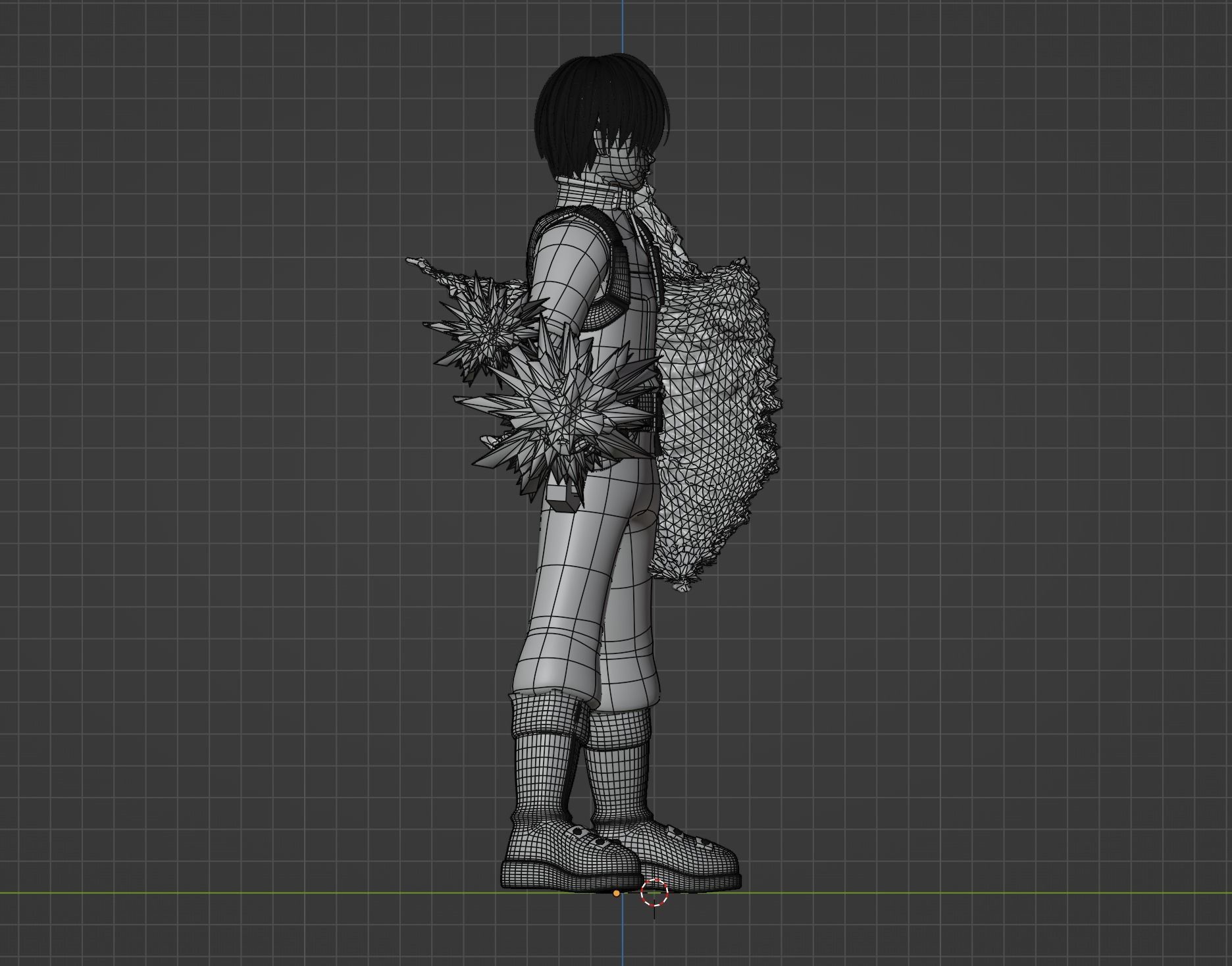 Shoto Todoroki - My Hero Academia 3D model rigged | CGTrader