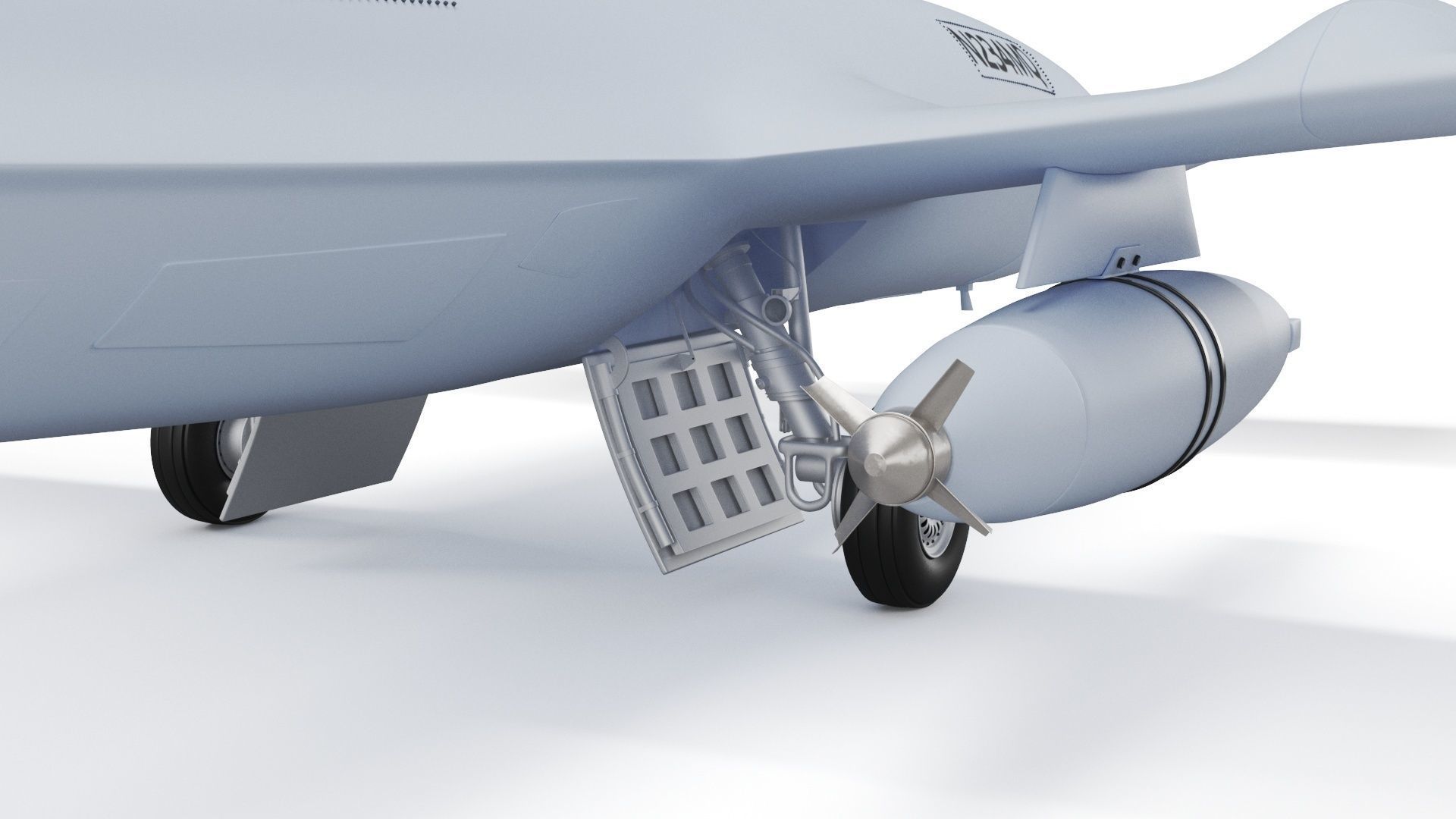 Boeing MQ25 Stingray Aerial Refueling Drone 3D model | CGTrader