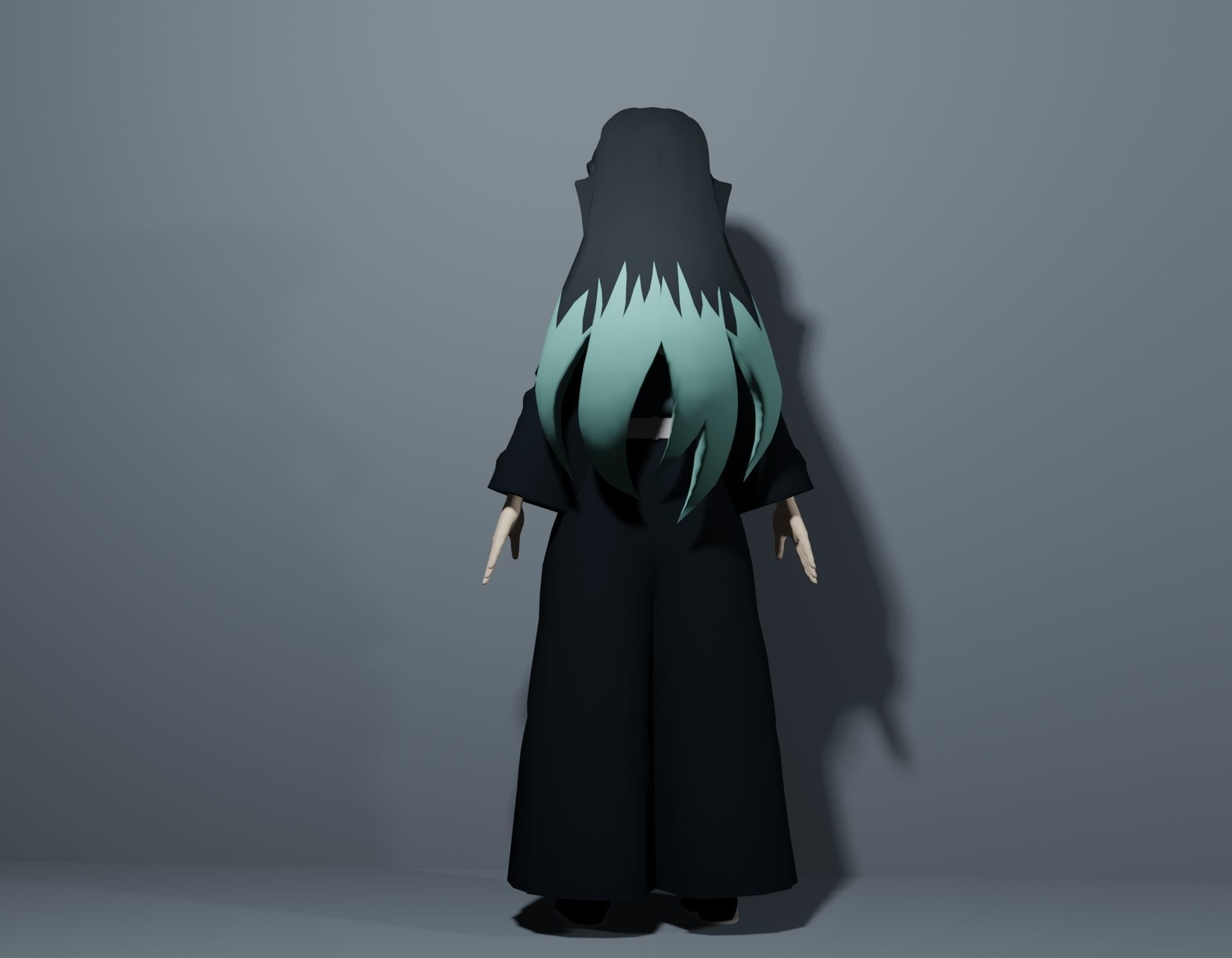 Muichiro Tokito 3D model animated rigged | CGTrader