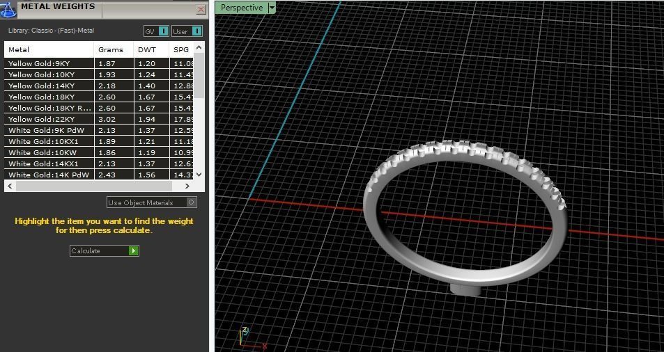 Ring Model 4096 3D model 3D printable | CGTrader