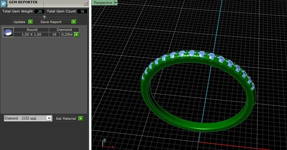 Ring Model 4096 3D model 3D printable | CGTrader