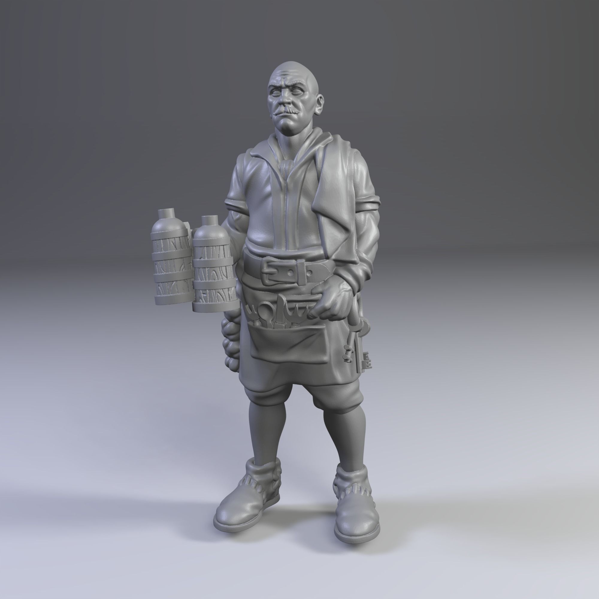 INNKEEPER 3D model 3D printable | CGTrader
