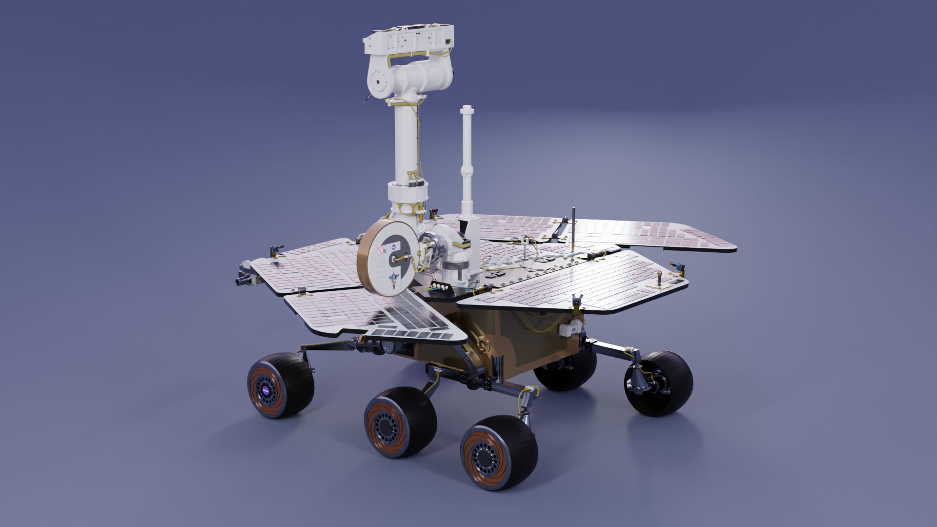 Opportunity rover 3D model | CGTrader