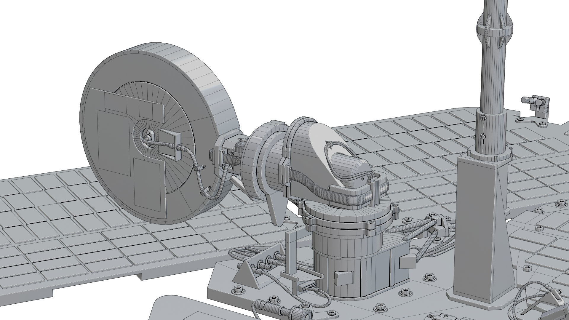 Opportunity rover 3D model | CGTrader