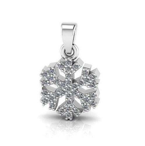 Snowflake pendant Model 4220 3D model 3D printable | CGTrader
